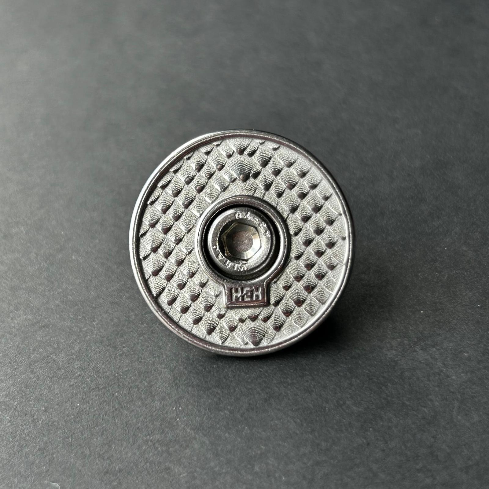 SNAKE SKIN STAINLESS STEEL TOP CAP – HEX COMPONENTS